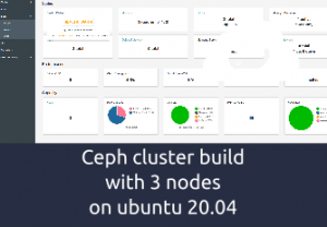 Ceph deploy via cephadm on ubuntu 20.04 on 3 nodes - ITC-LIFE
